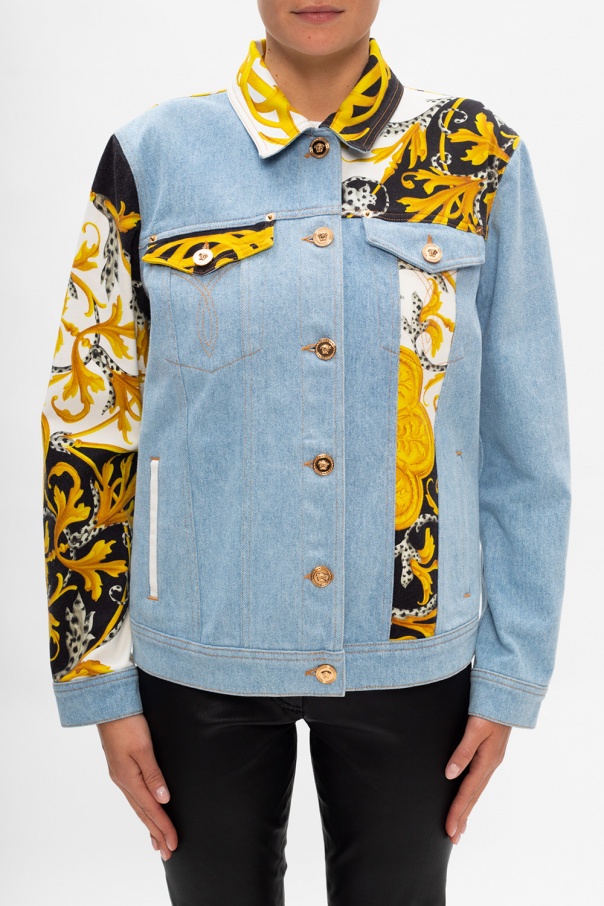 Versace Denim Jacket Womens Clothing Vitkac